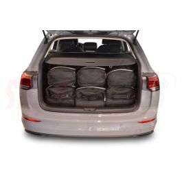 Travel bags fits Volkswagen Golf 8 Variant (CD) wagon tailor made (6 ...
